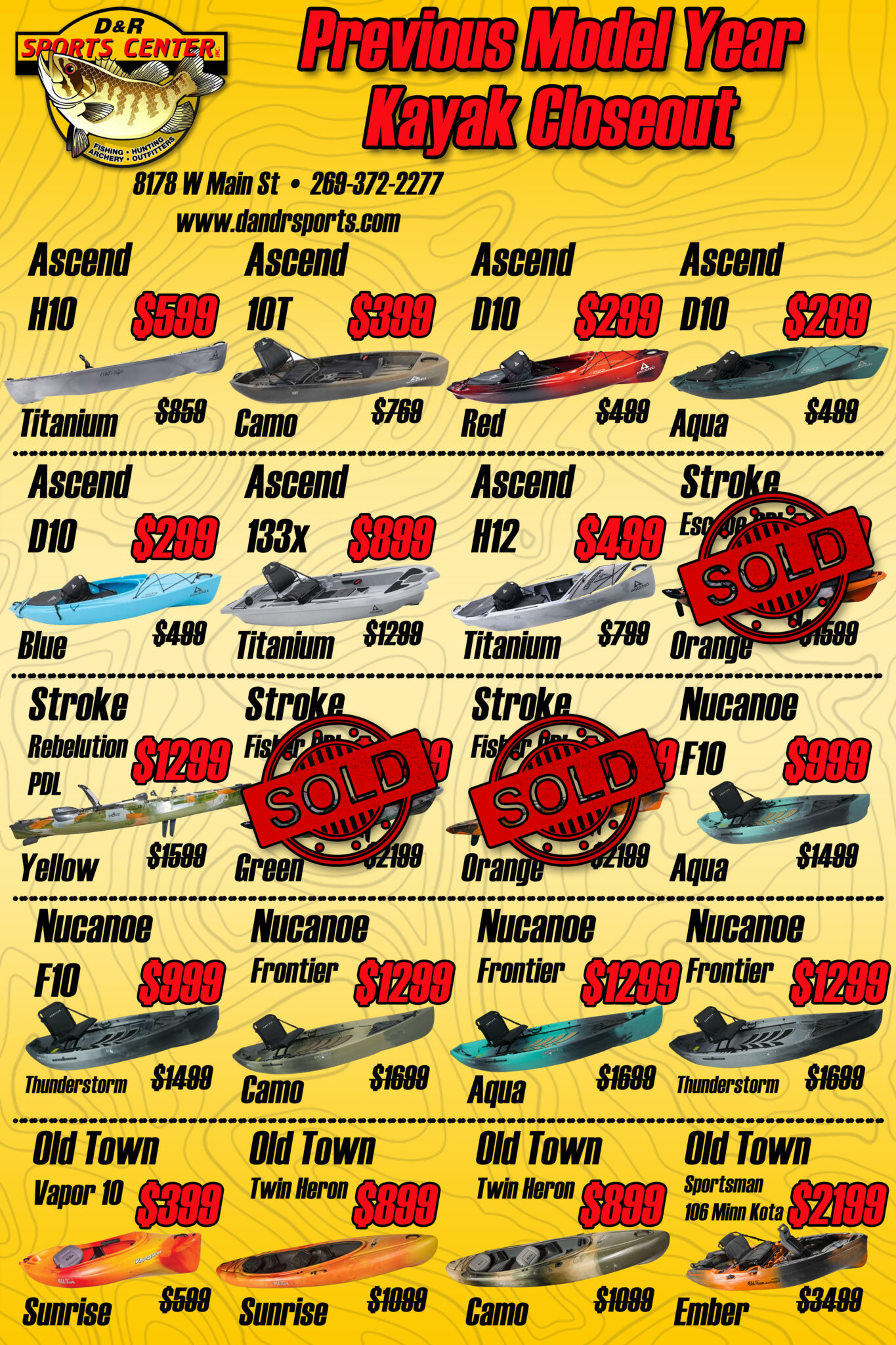 D&R Sports Center - Hunting and Fishing Sales in Kalamazoo, MI - Ads ...